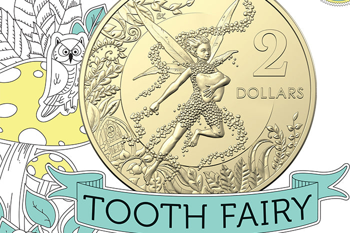 2021 $2 AlBr Uncirculated Tooth Fairy Coin-in-Card – My Collectables