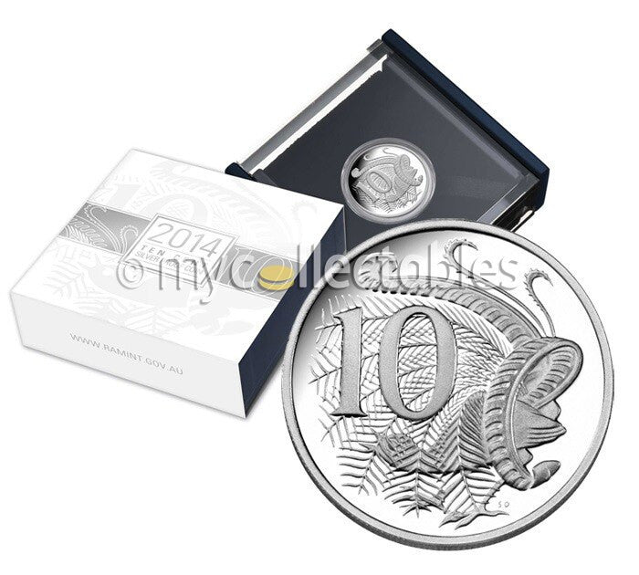 2014 10c Silver Proof Coin - Australian Design – My Collectables