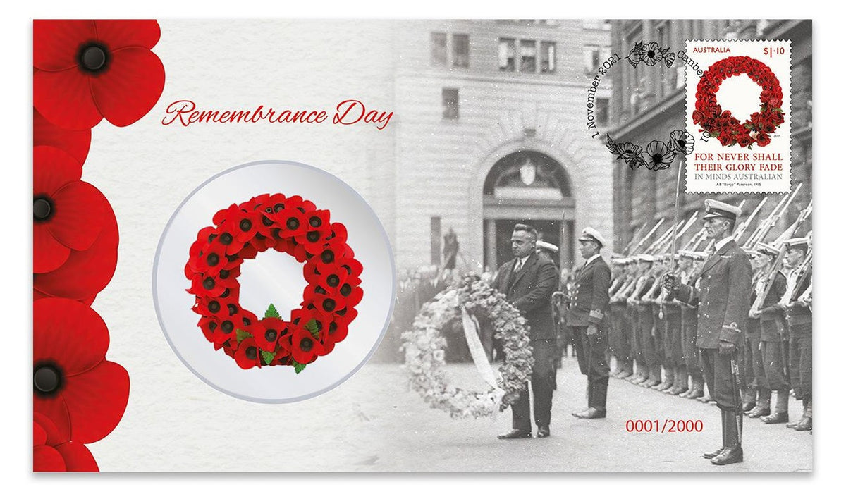 Remembrance Day Stamp and Medallion Cover – My Collectables