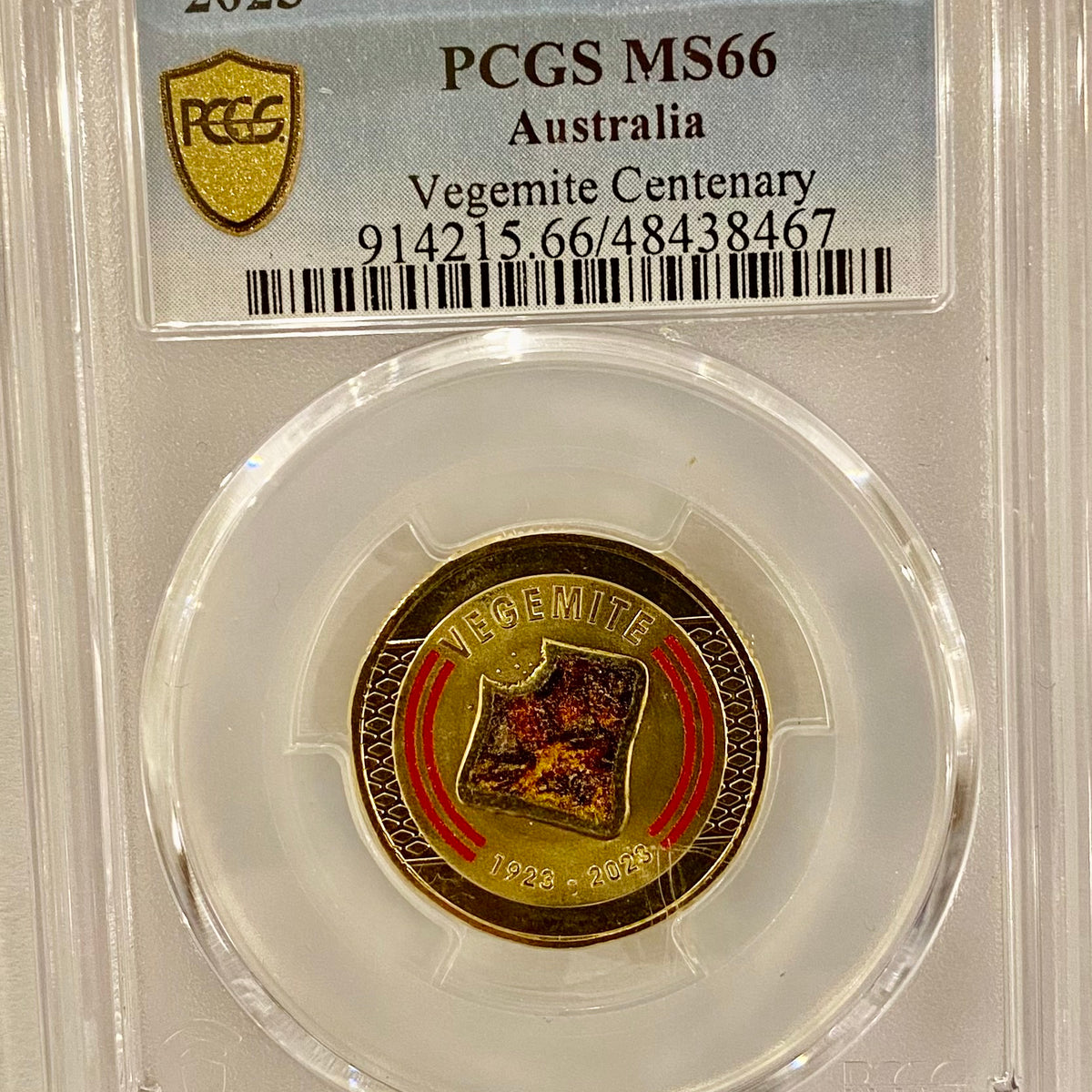 Royal Australian Mint PCGS MS66 2023 Vegemite Centenary – My Collectables
