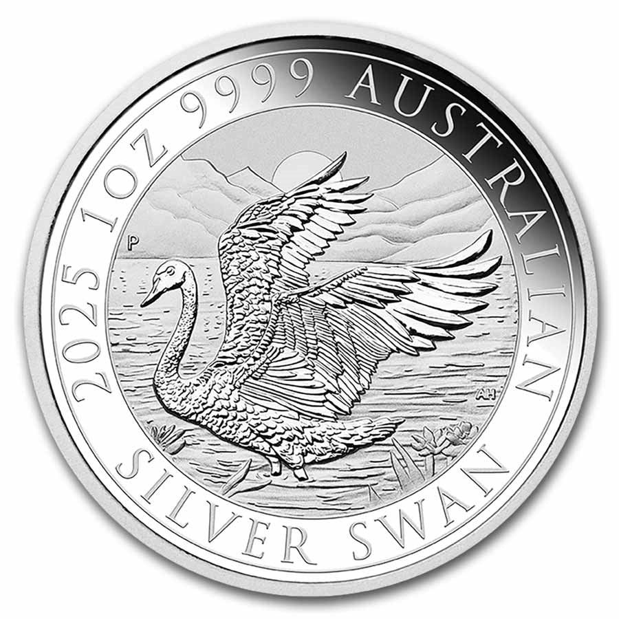Perth Mint Australian Swan 2025 1oz Silver Bullion Coin – My Collectables