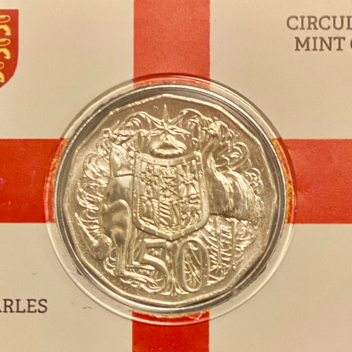 2024 King Charles Effigy 50c UNC Coin in Card – My Collectables
