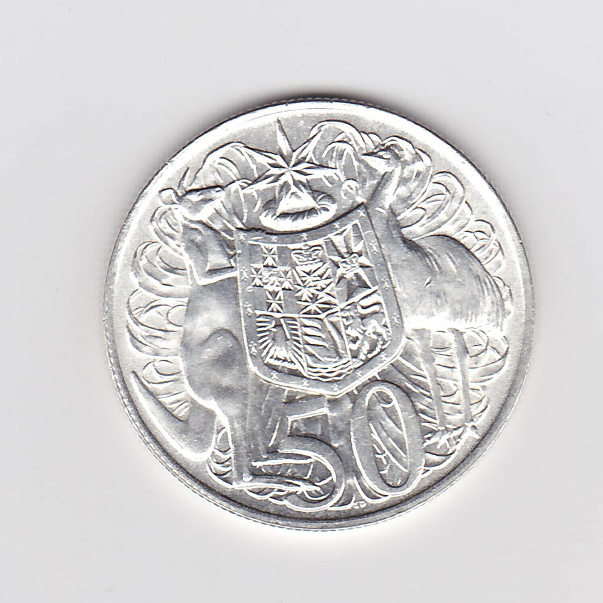 Royal Australian Mint 1966 Round 50c Coin GEM UNC 80% Silver – My ...
