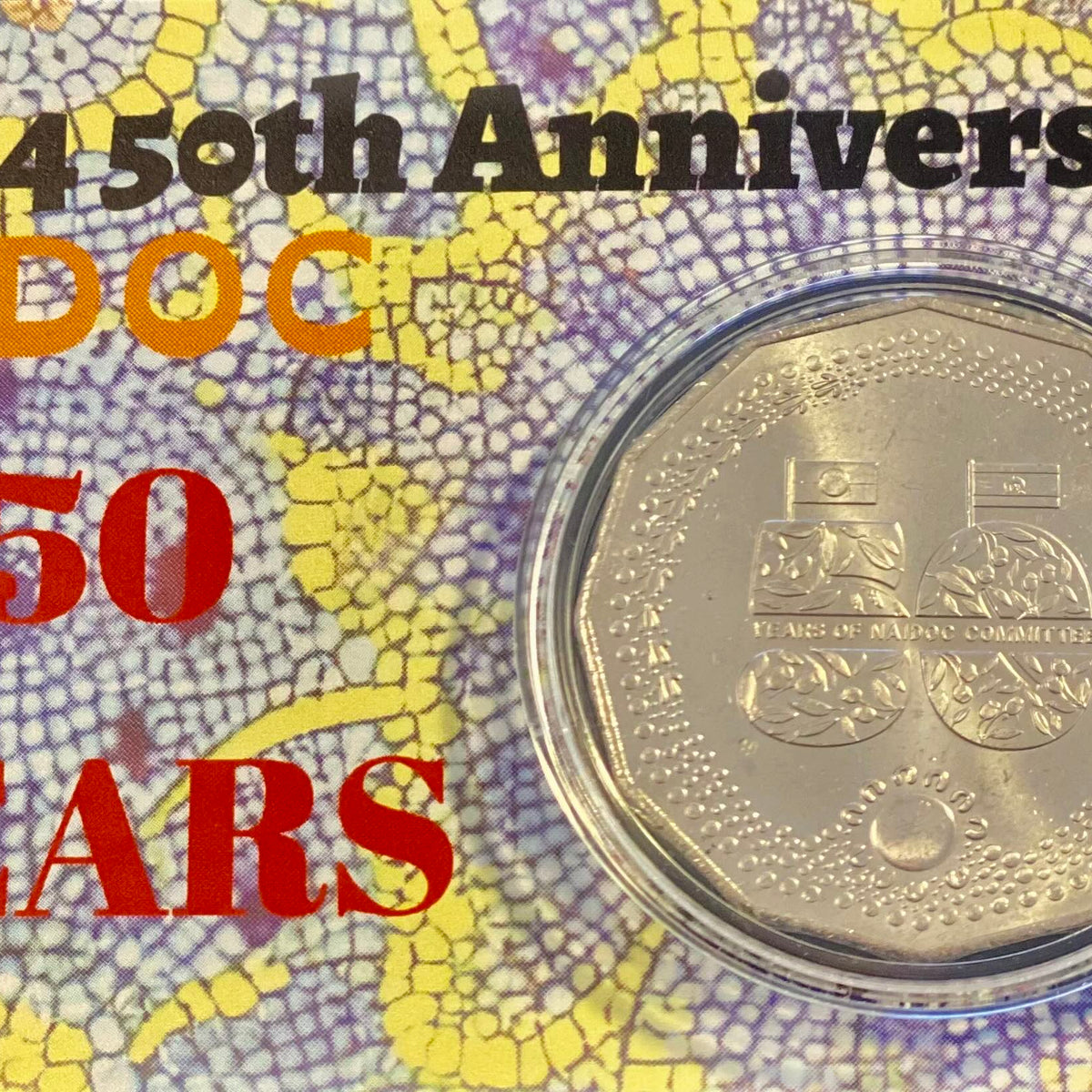 2024 50th Anniversary of Naidoc 50c Coin In Card – My Collectables