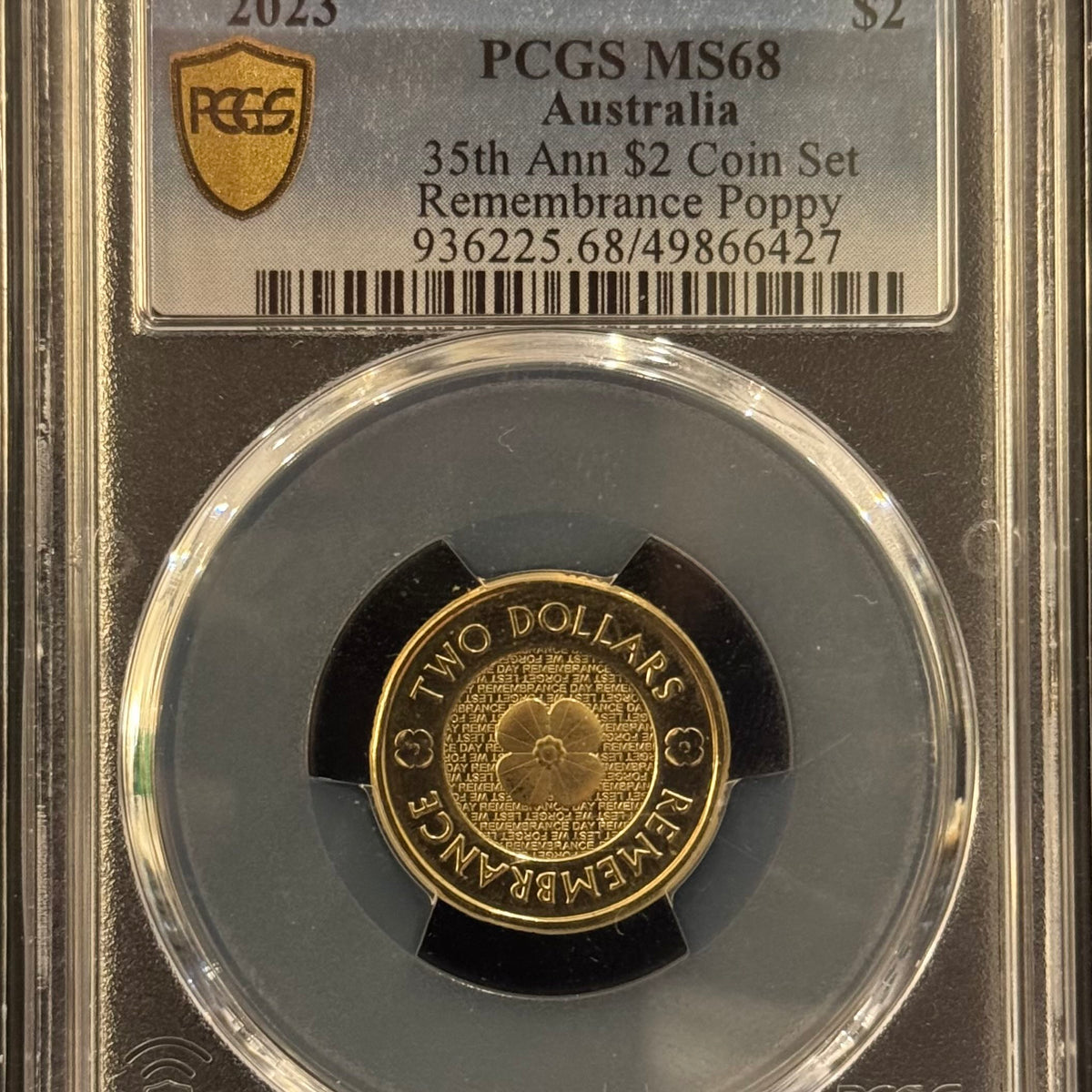 Royal Australian Mint 2023 35th Anniversary $2 Coin Set PCGS Gold Popp ...