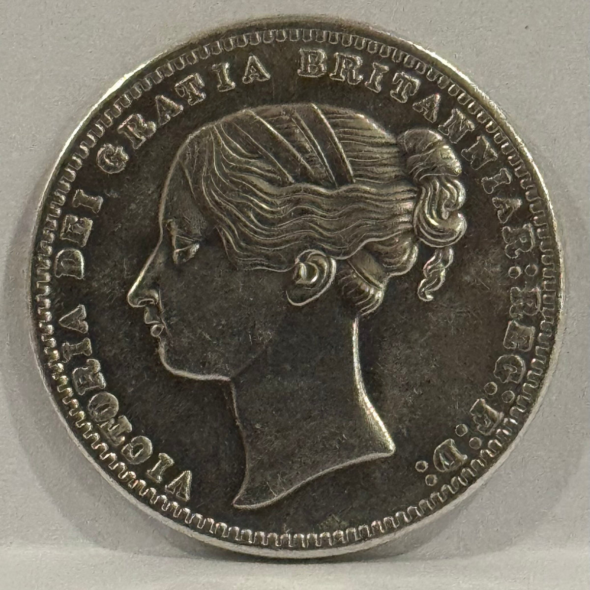 Reproduction Victoria 1850 1 Shilling Silver Plated Coin – My Collectables