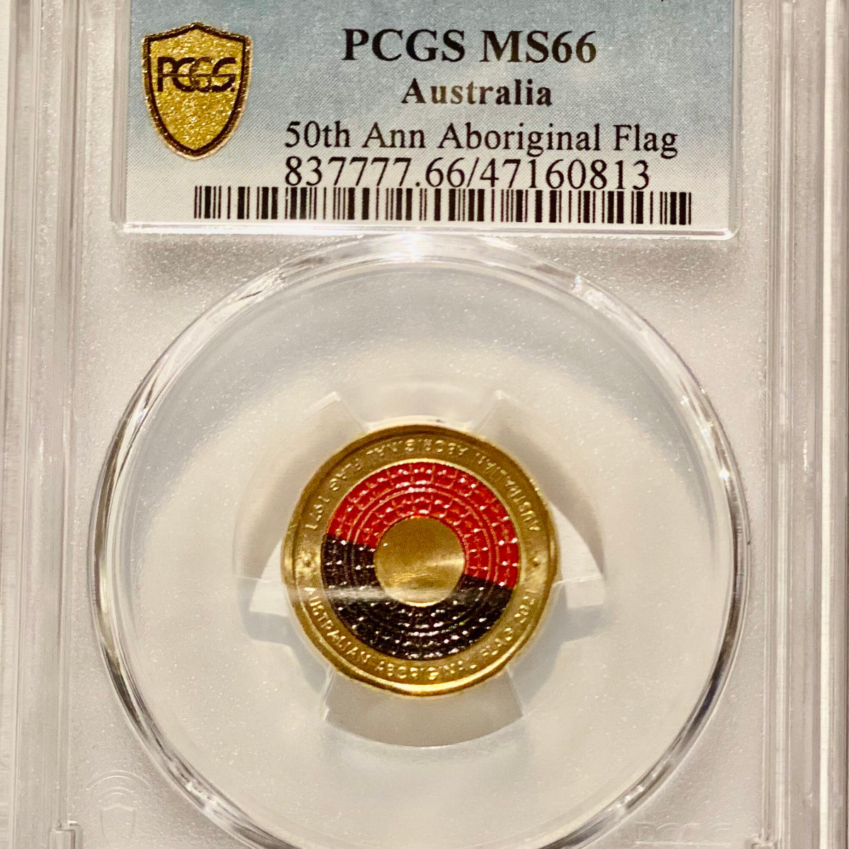 Royal Australian Mint 2021 Aboriginal Flag $2 Coin - PCGS MS66 – My ...