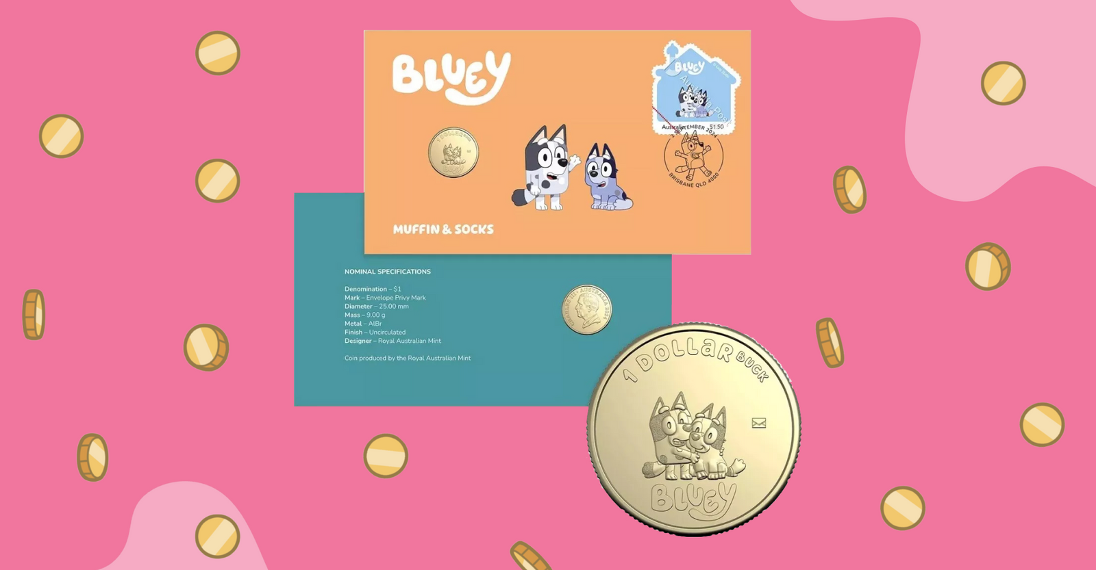 Bluey Coins – My Collectables