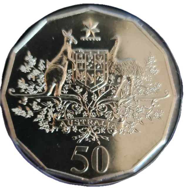 Royal Australian Mint Centenary of Federation Australia 50c 2001 UNC C ...
