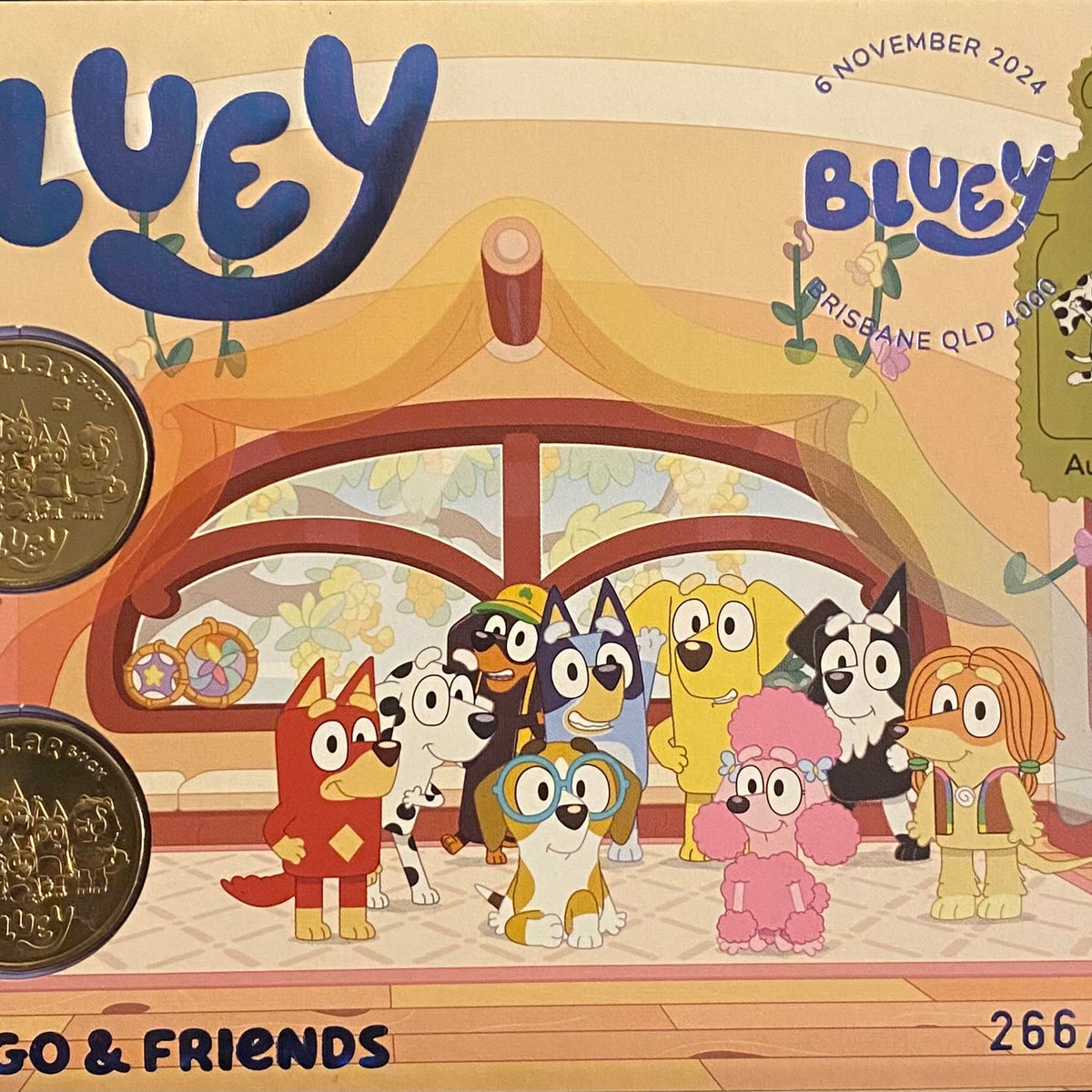 Royal Australian Mint 2024 Bluey, Bingo and Friends Limited Edition 2 ...
