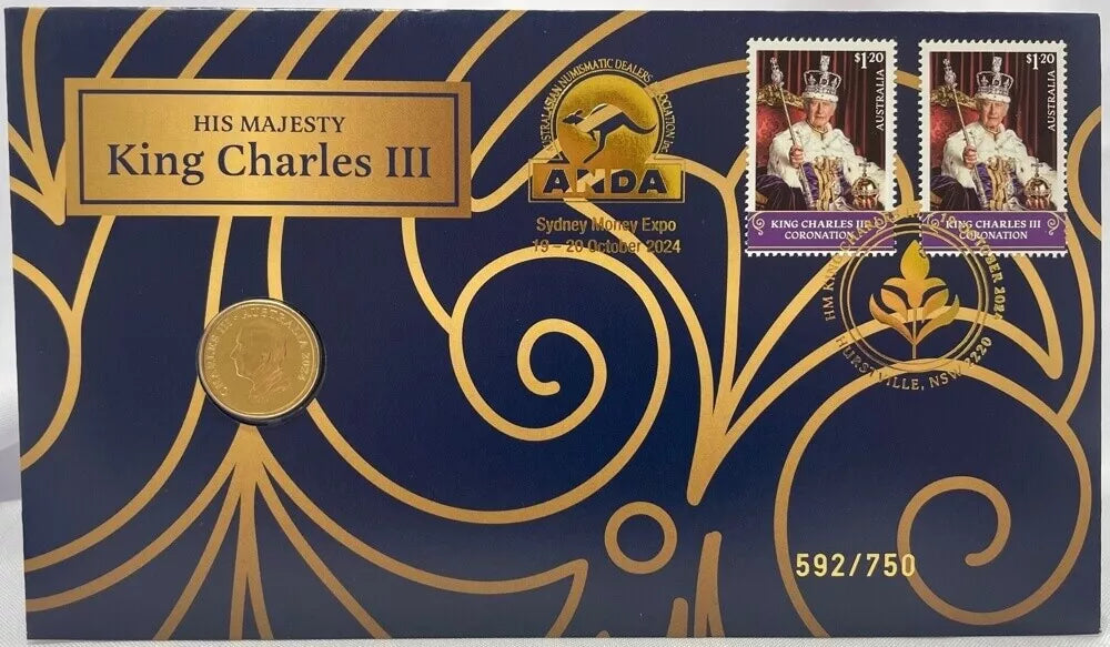 Royal Australian Mint ANDA Sydney Money Expo His Majesty King Charles ...