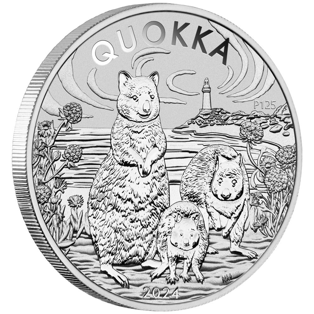 Perth Mint Australian Quokka 2024 1oz Silver Bullion Coin – My Collectables