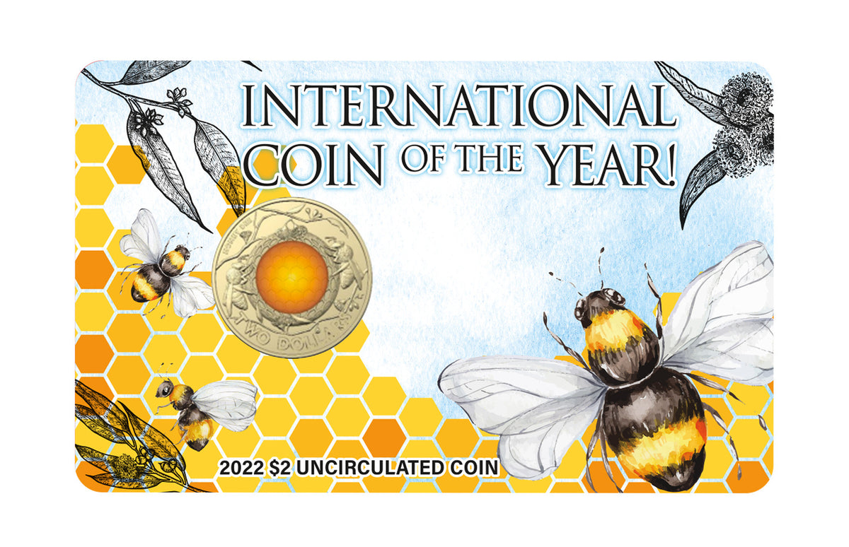 2022 Honey Bee International Coin of the Year Coin in Card – My ...