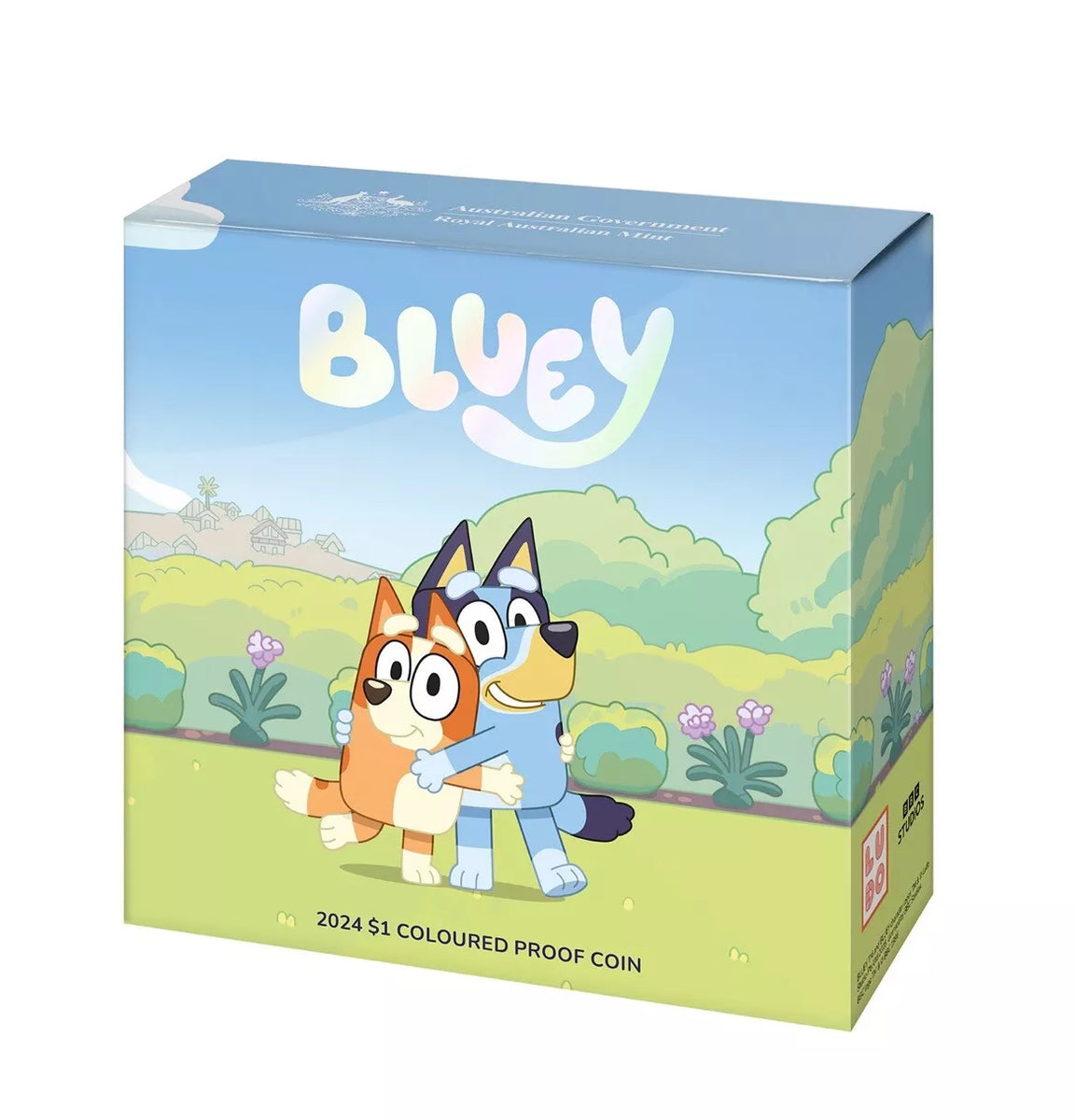 Royal Australian Mint 2024 Bluey $1 Coloured Proof Coin – My Collectables