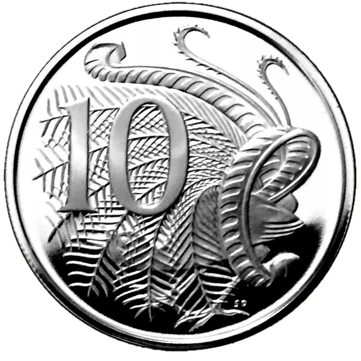 1991 Royal Australian Mint 10c Lyrebird Silver Proof Coin _Ex Masterpi ...