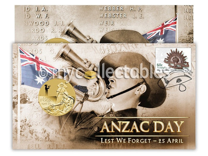 2012 ANZAC Day Stamp and Coin Cover – My Collectables
