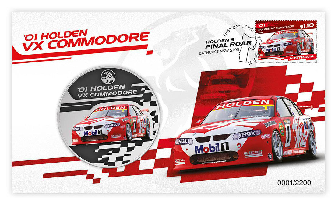 Holden Supercars 2001 VX Commodore Stamp and Medallion Cover – My ...