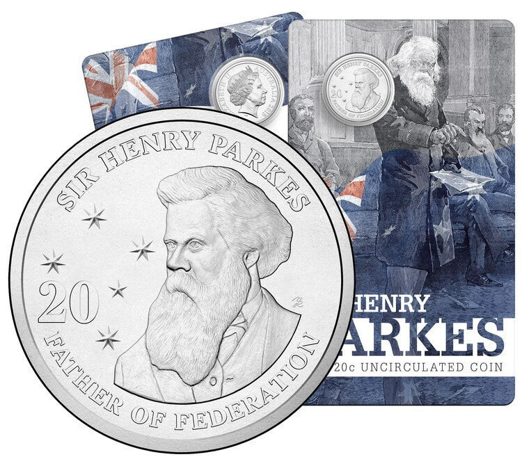 2015 20c Uncirculated Coin - 200th Anniversary of the Birth of Sir ...