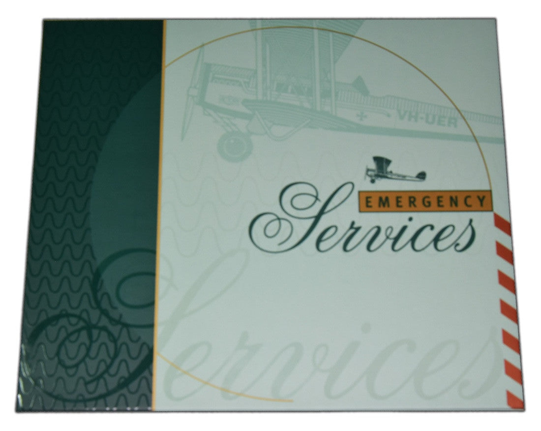 1997 Emergency Services $20 Banknote - Pane of 10 Stamps In NPA Folder ...