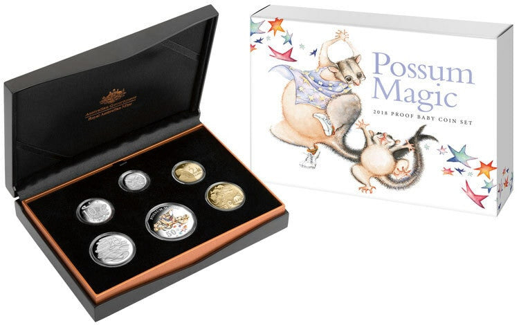 2018 Baby Proof Coin Set - Possum Magic Coin Collection – My Collectables