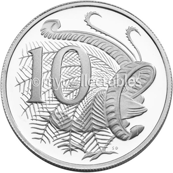 1990 Australian 10 Cents Proof Coin-Elizabeth II – My Collectables
