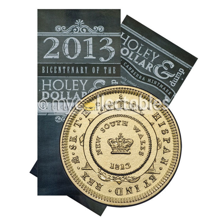 2013 $1 Bicentenary of the Holey Dollar and Dump 'C' Mintmark – My ...