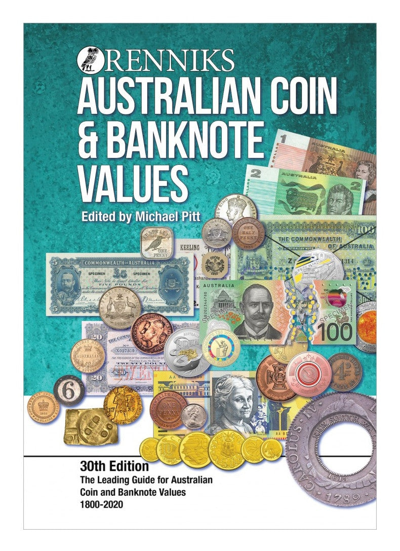 Renniks Australian Coin & Banknote Values 30th Edition – SOFTCOVER – My ...