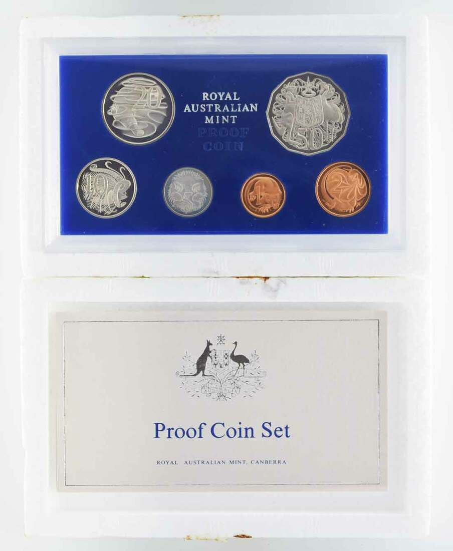 1979 Australian Proof Coin Set / Double Bar – My Collectables