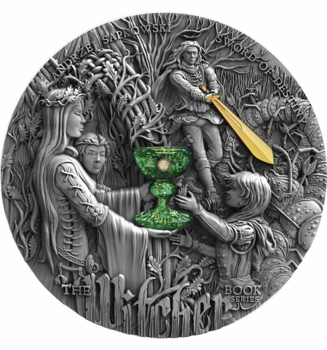 2020 Niue $5 2oz Silver Coin - THE WITCHER - Sword of Destiny – My ...