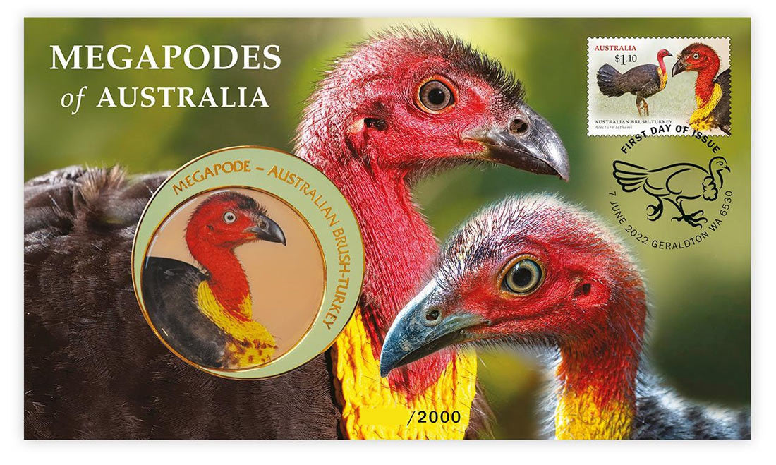 Megapodes of Australia Stamp and Medallion Cover – My Collectables