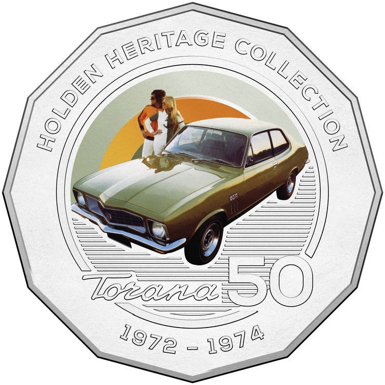 2016 50c Unc Coin - Holden Heritage Collection - LJ Torana – My ...