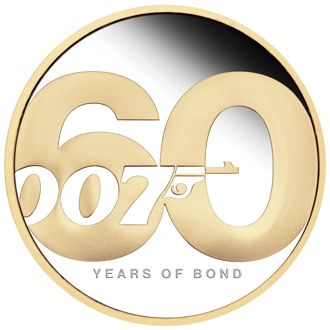 60 Years of Bond 2022 2oz Silver Gilded Proof – My Collectables