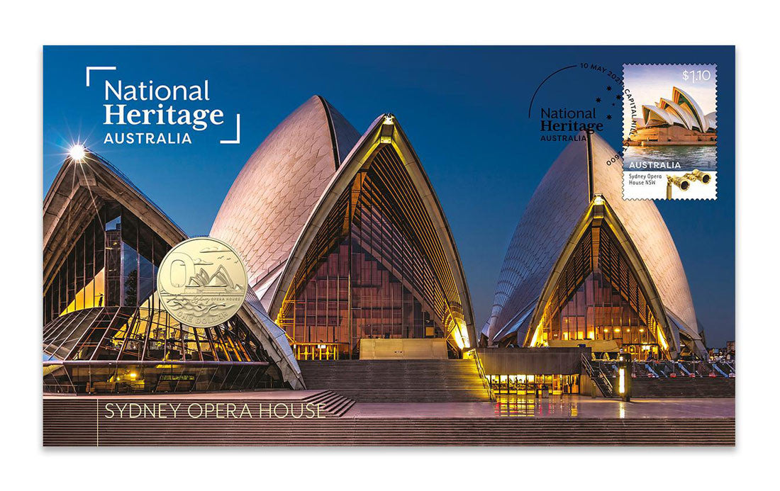 2021 Sydney Opera House Stamp and Coin Cover PNC – My Collectables