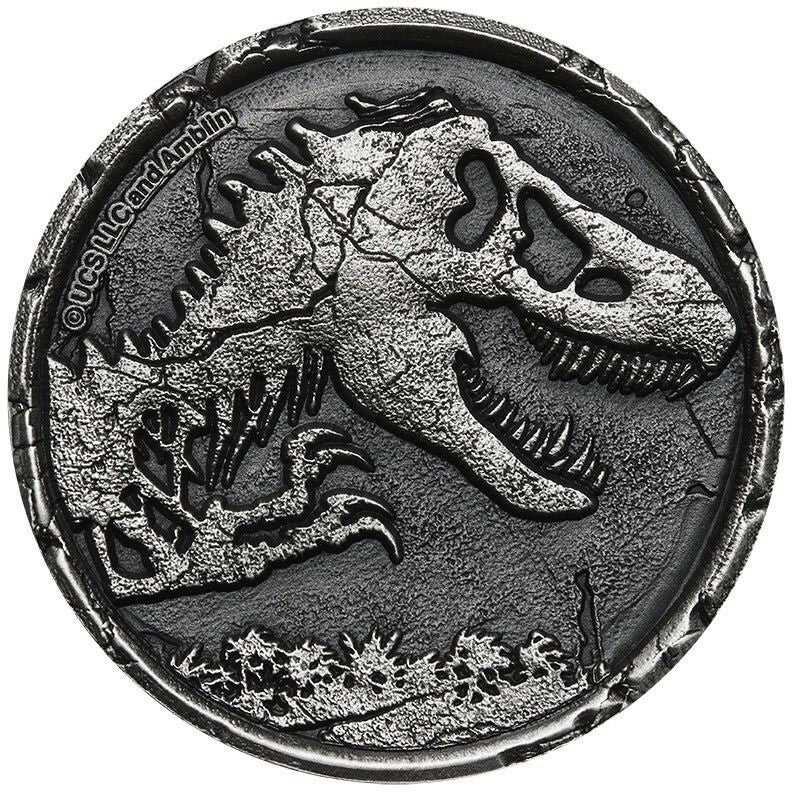 2021 2oz Niue Jurassic World .999 Silver High Relief Antiqued Coin – My ...