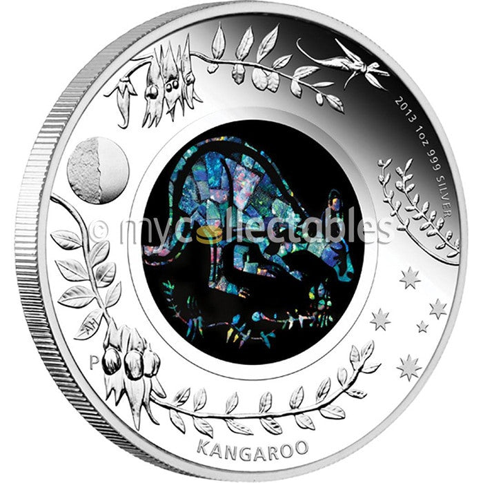 2013 Australian Opal Series The Kangaroo 1oz Silver Proof Coin – My ...