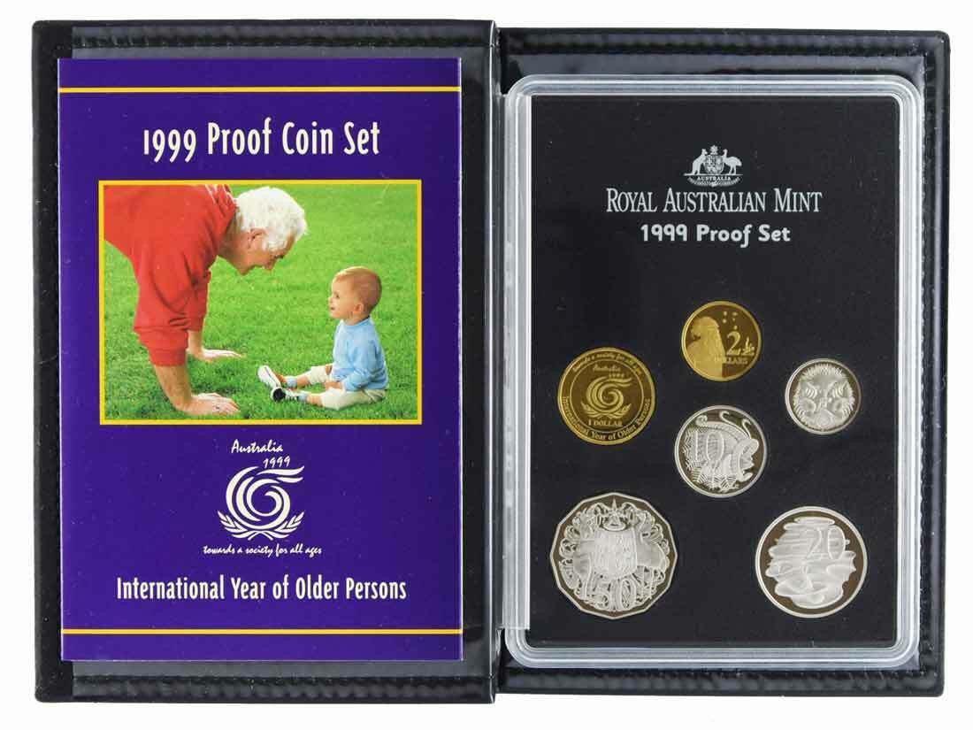1999 Six Coin Proof Set | International Year of Older Persons – My ...