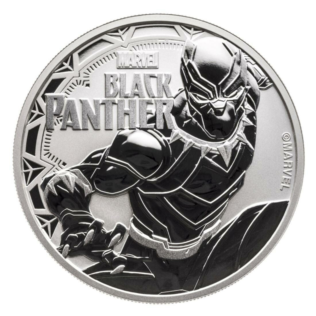 2018 1oz .999 Silver BU Coin Marvel Series - Black Panther – My ...