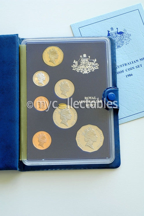 1986 Australian Proof Coin Set – My Collectables