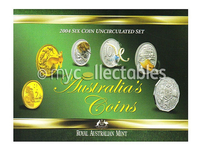 2004 Royal Australian Mint Six Coin Mint Set – My Collectables