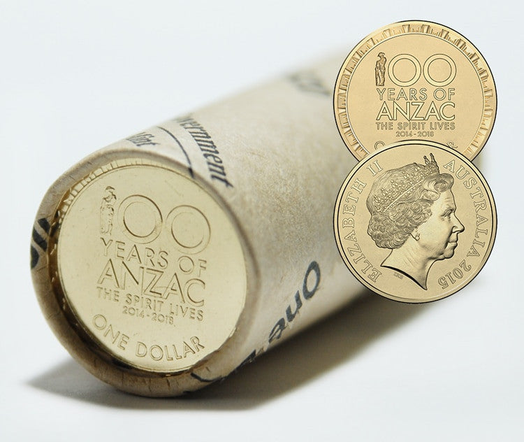 2015 $1 RAM Roll '100 Years of ANZAC - The Spirit Lives' – My Collectables
