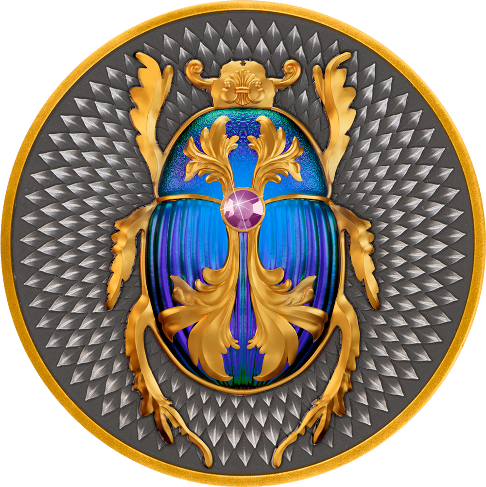 Scarab 2022 Niue $5 2oz Silver Antique Coin – My Collectables