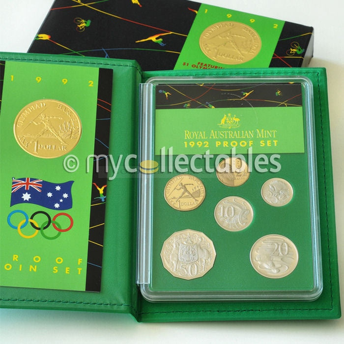 1992 Proof 6 Coins Set - Barcelona Olympic Games – My Collectables