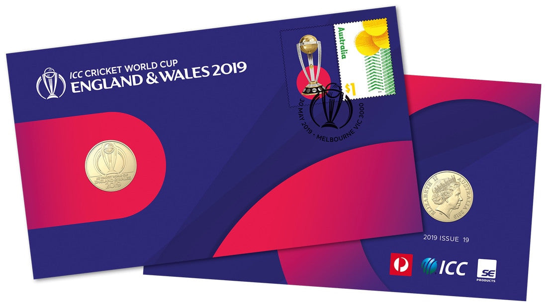 2019 ICC Cricket World Cup Stamp and Coin Cover PNC – My Collectables