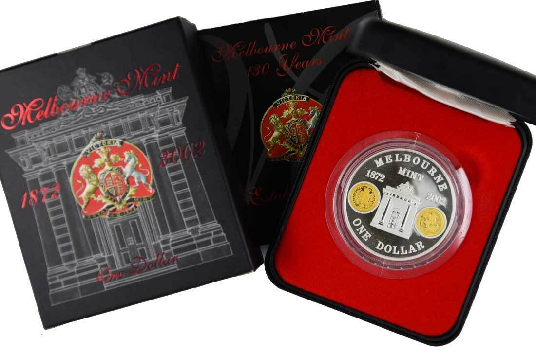 2002 Melbourne Mint Silver Proof $1 Coin – My Collectables